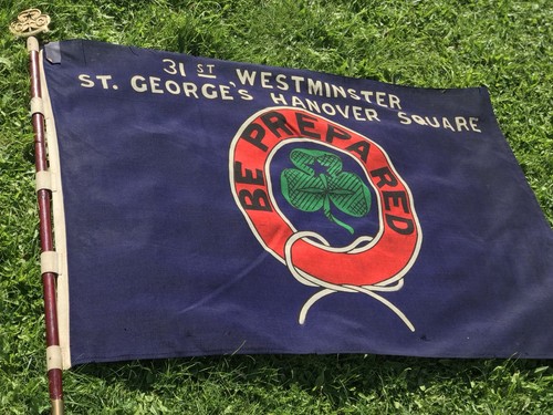 Beautiful Large Vintage Girl Guides Flag | eBay UK