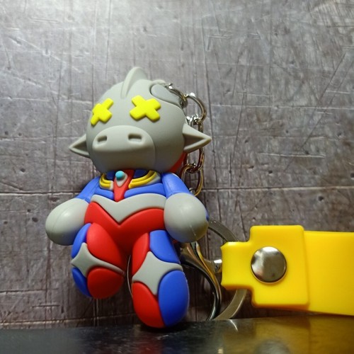 Ultraman Character Ultraman Tiga Ultra Core Version Keychain Strap ...