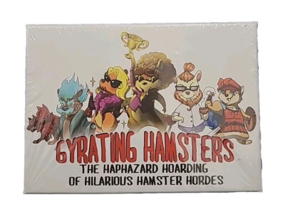New! Gyrating Hamsters The Haphazard Hoarding of Hilarious Hamster Card ...