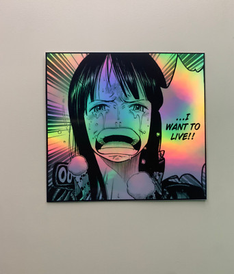 Manga Panel Nico Robin One Piece Sticker - Anime laptop stickers | eBay