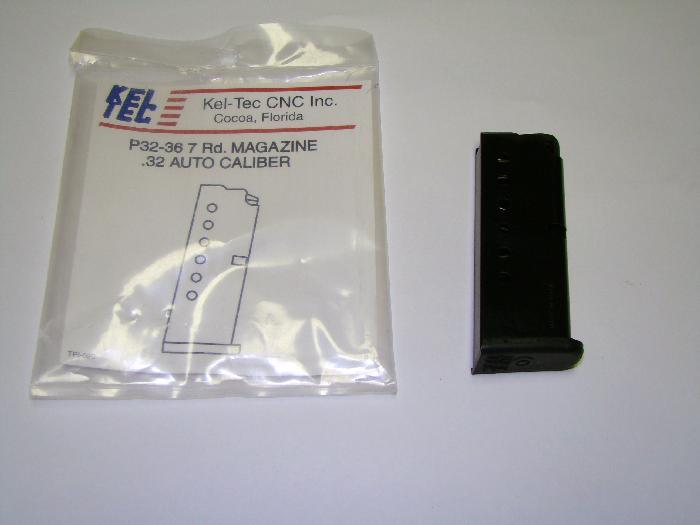 Kel-Tec P32 32acp 7 Round Magazine KelTec P32-36 7rd Mag Clip Factory ...