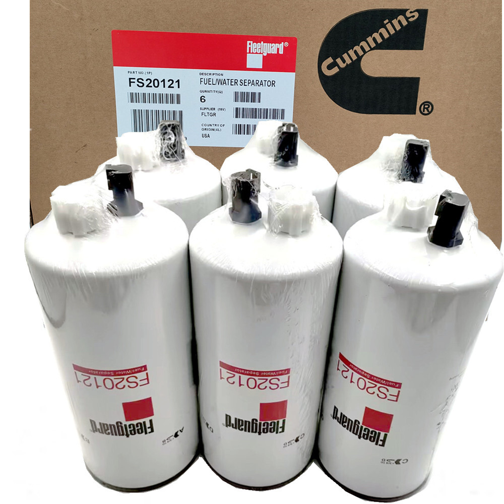 6Packs Fleetguard Fuel Water Separator Filter Fits For FS20121 New | eBay
