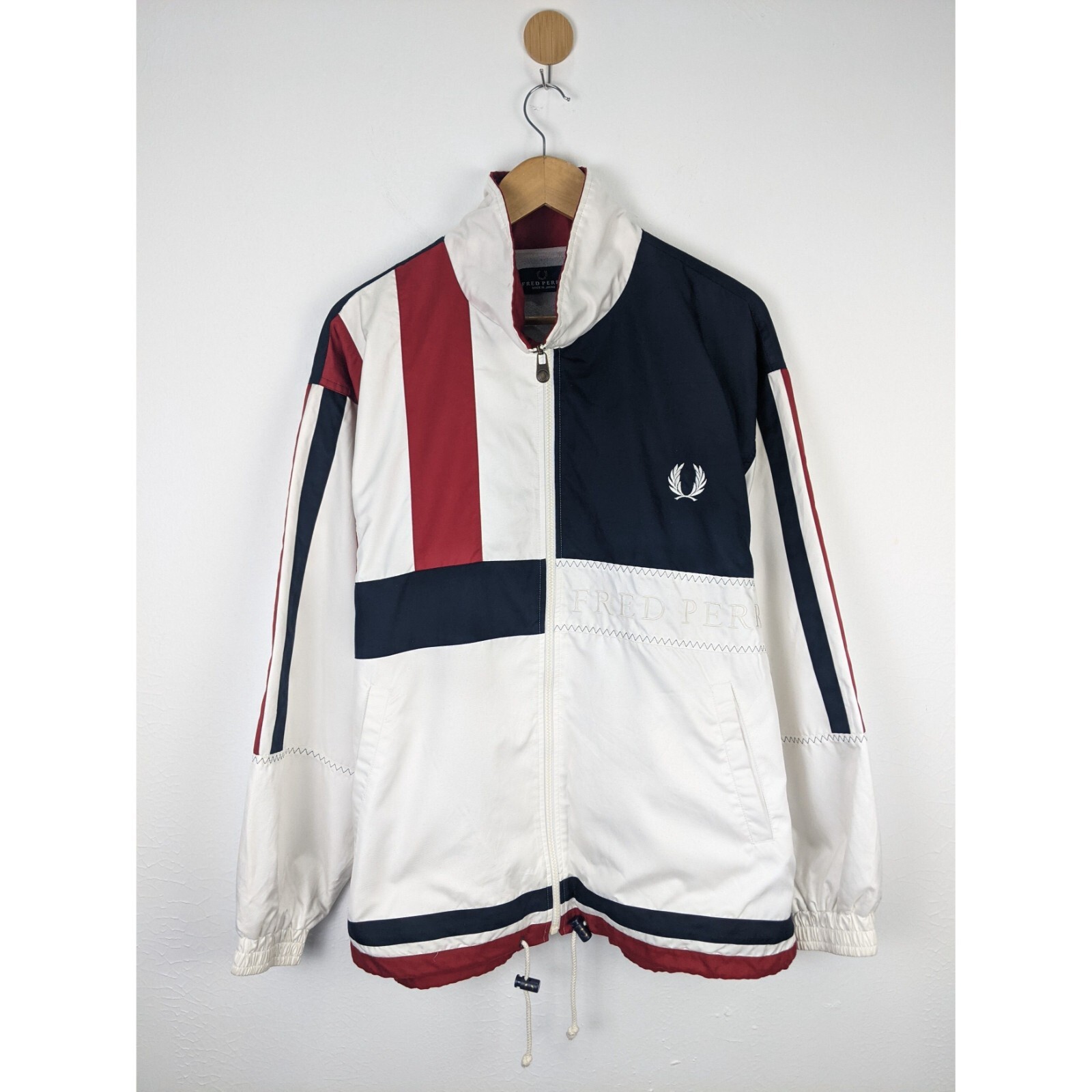 Vintage Fred Perry Windbreaker 90s Jacket - Gem
