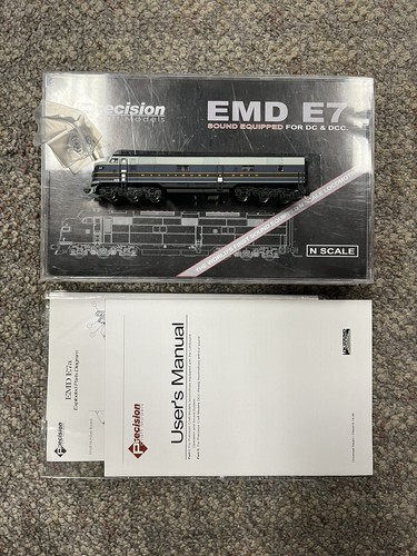 + Precision Craft Models N Scale Baltimore & Ohio EMD E7A #635 Powered ...