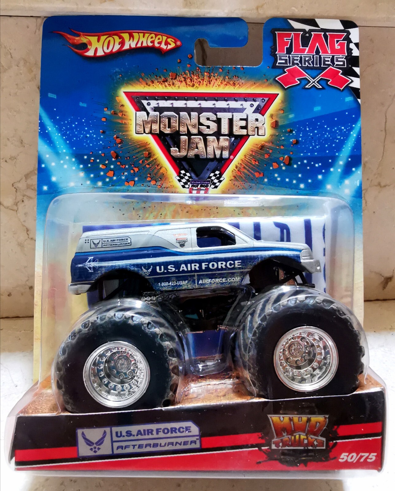 MONSTER JAM U.S. AIR FORCE AFTERBURNER FUERZA AÉREA EE. UU. 2010 FLAG ...