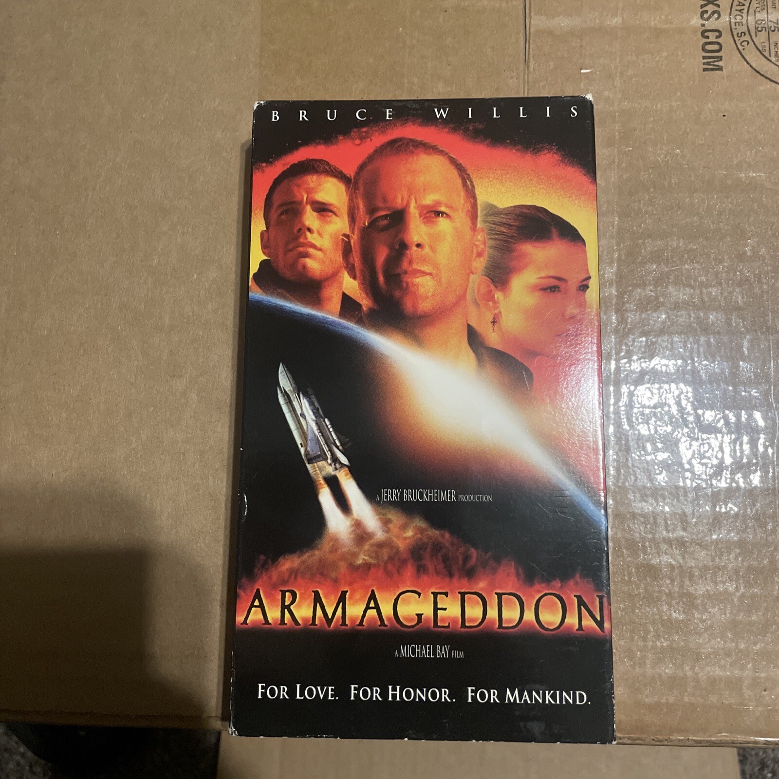 Armageddon (VHS, 1998) Bruce Willis Action 786936085839 | eBay