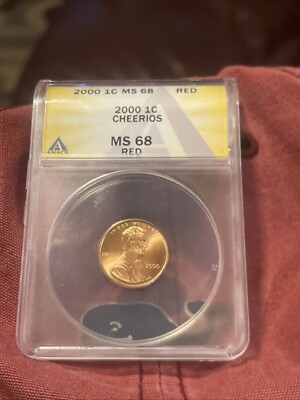 2000 Cheerios Lincoln Memorial Cent MS68 RD | eBay
