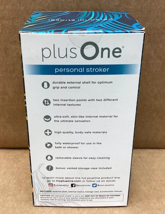 Plus One Personal Stroker w/o Storage Case NEW Opened BOX" plus one | eBay