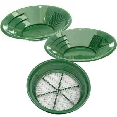 JB10 1/2" Large Gold Classifier Screen & Gold Pan Panning Kit | eBay