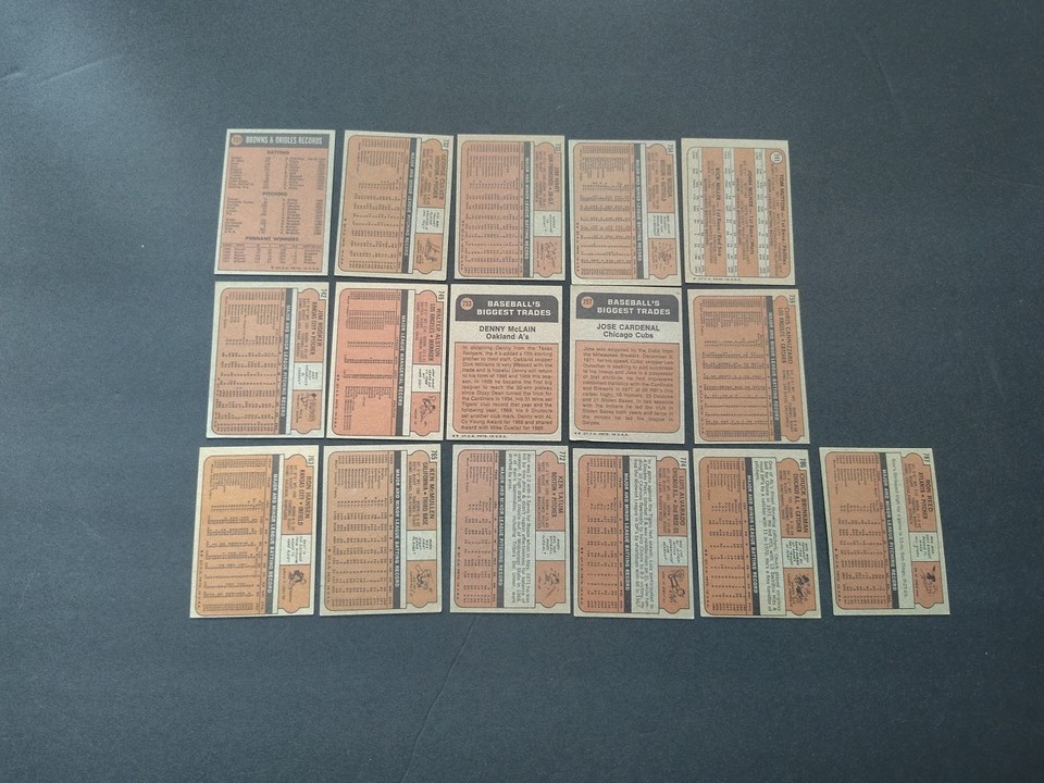 1972 Topps High Number Baseball (46) Card Lot **Beauties!!! | eBay