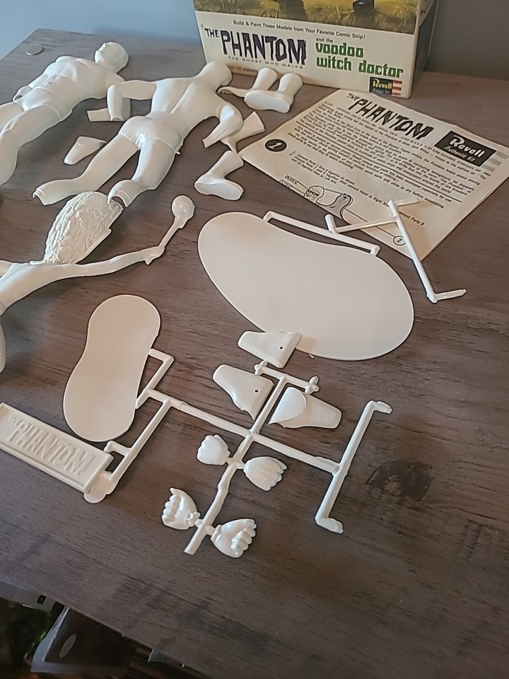 Vintage Revell THE PHANTOM Model Kit COMPLETE | eBay