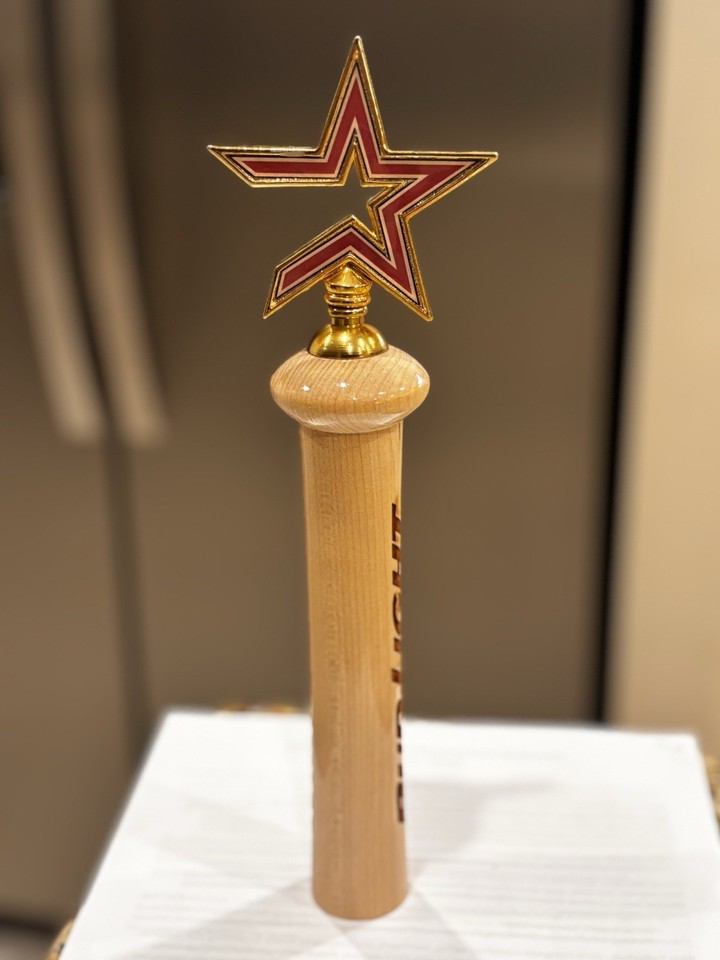 Houston Astros Bud Light Beer Tap Draft Handle Baseball Bat 11 in. | eBay