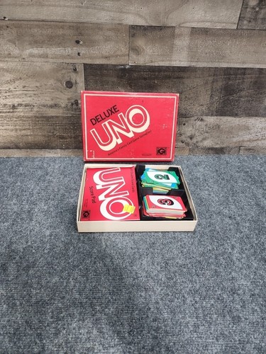 UNO Deluxe Edition Vintage 1978 Card Game Box | eBay