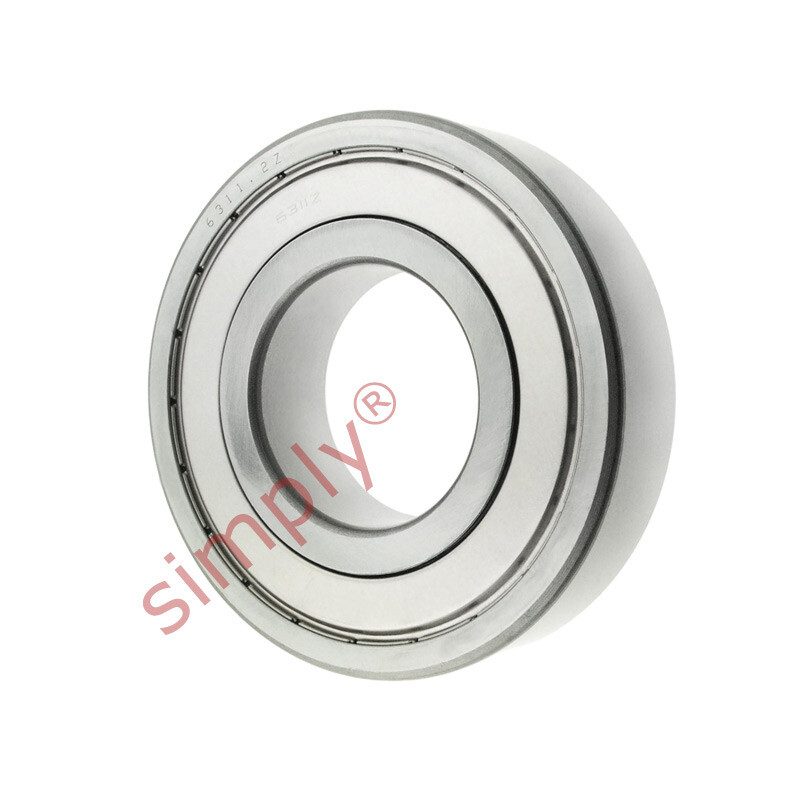 6311ZZ Budget Metal Shielded Deep Groove Ball Bearing 55x120x29mm | eBay