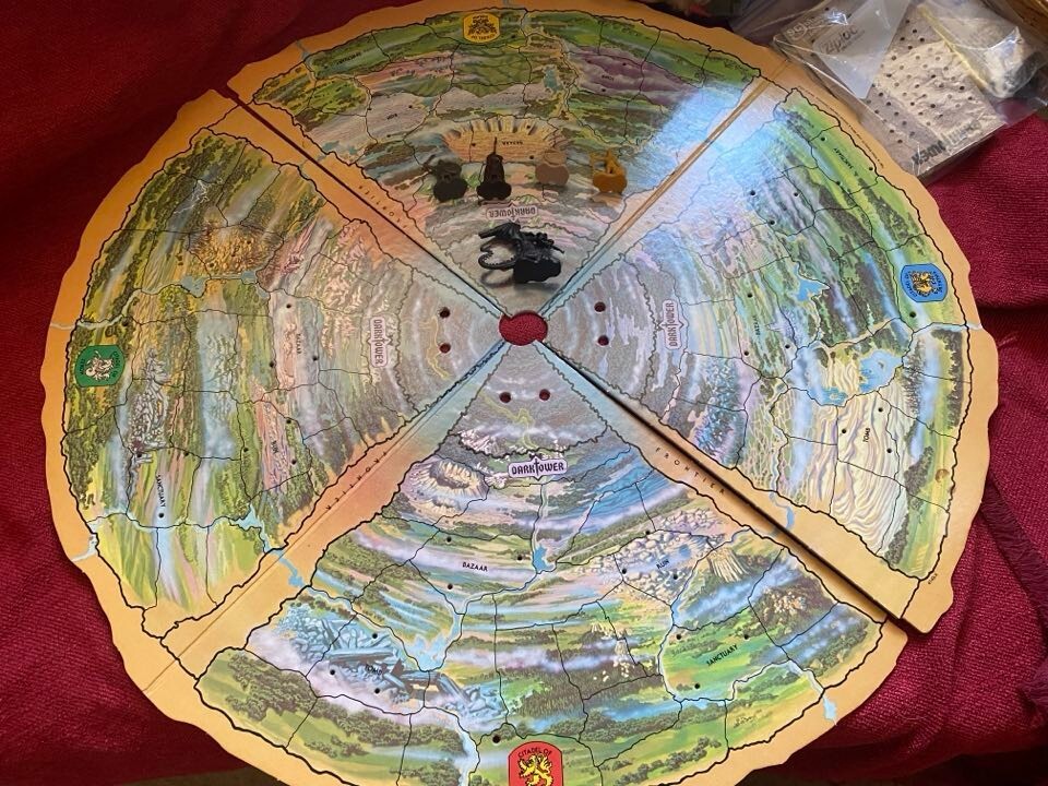 DARK TOWER MILTON BRADLEY 1981 DARKTOWER DRAGON KNIGHT WARRIOR ...