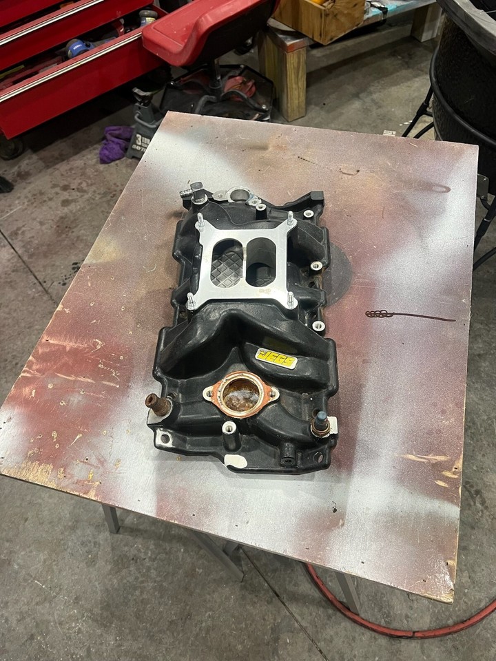 Aluminum JEGS 4 barrel small block Chevy 350 | eBay