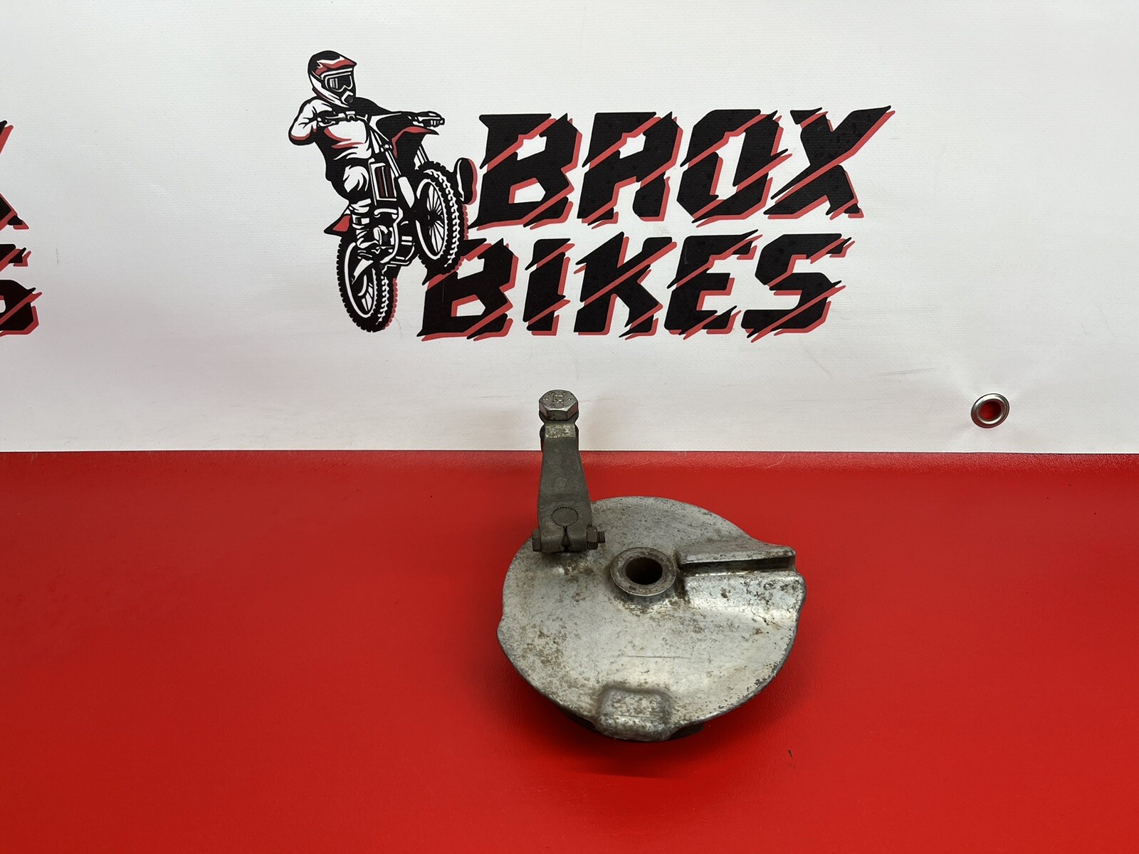 1985 Yamaha BW200N BW200 BW 200 Big Wheel Rear Drum Brake Panel | eBay