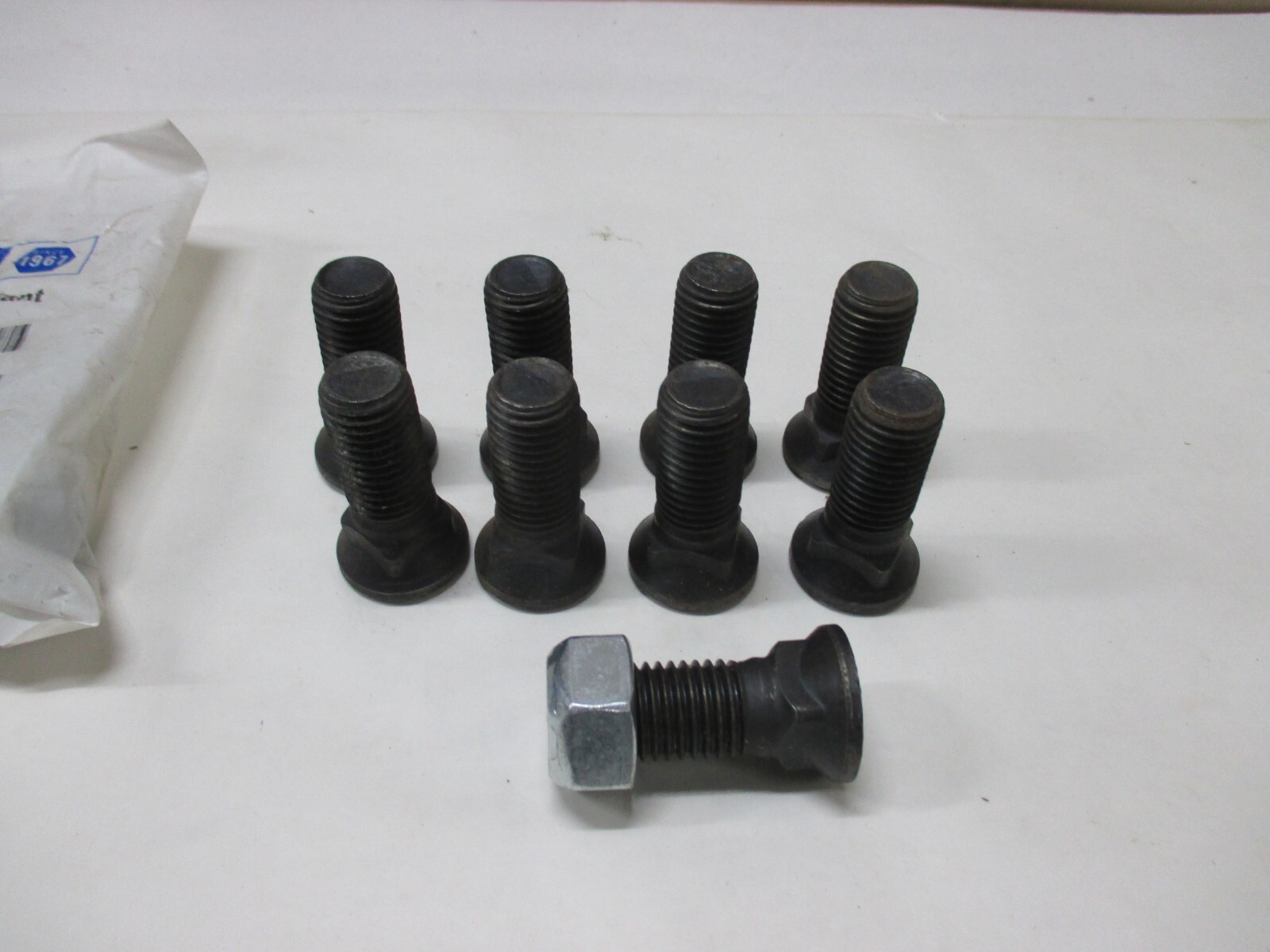 CUTTING EDGE BOLTS 9 BOLTS 7/8"-9 THREADS & 10 LOCKING NUTS NEW | eBay