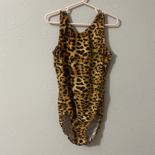 Tumblewear Girls Leopard Print One Piece Bathing Suit Size 10 | eBay
