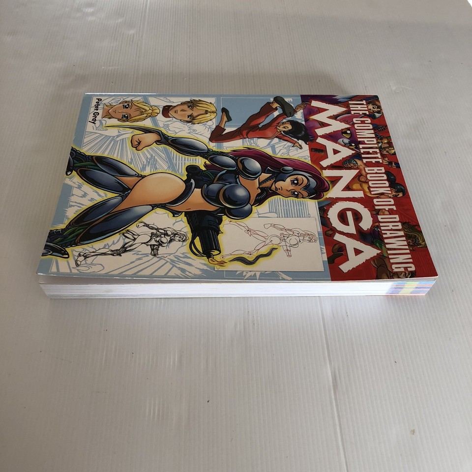 THE COMPLETE BOOK OF DRAWING MANGA BY PETER GRAY (paperback 2007 ...