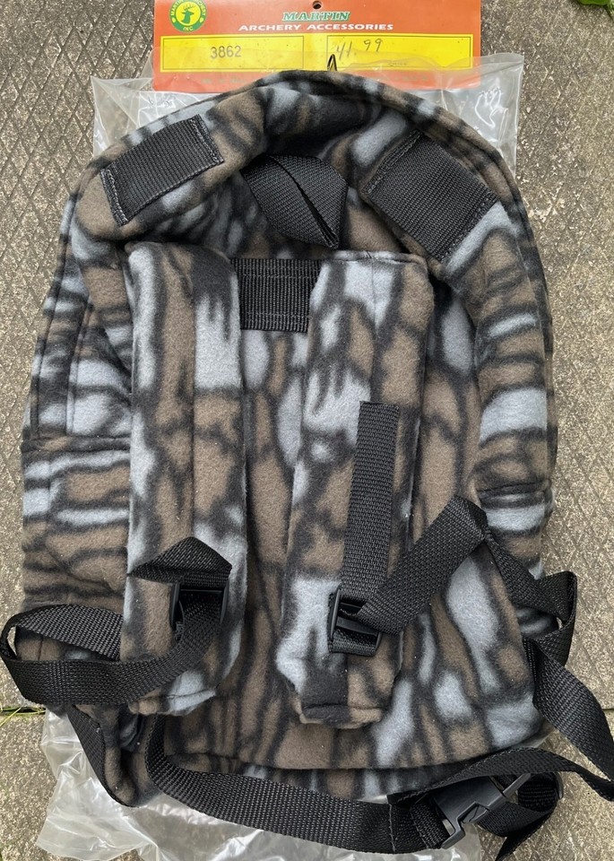 Vintage Martin Archery Fleece Backpack Trebark Camo Pattern | eBay
