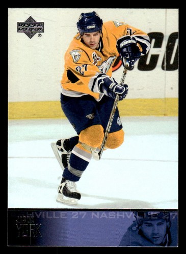 Jason York 2003 Upper Deck #355 Nashville Predators | eBay