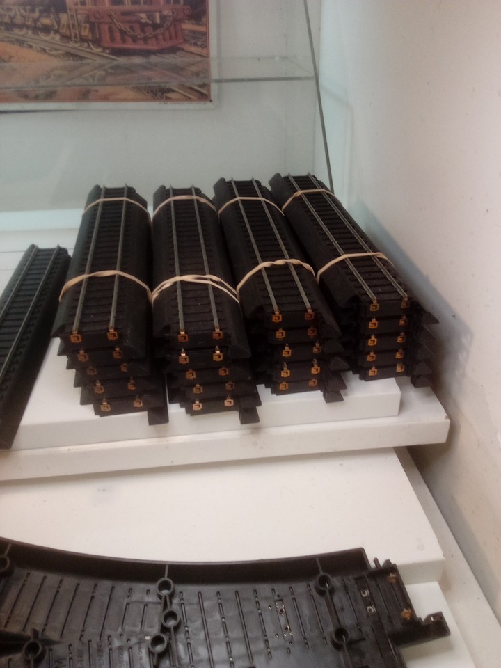 LIFE LIKE POWER LOCK TRACK 45 TOTAL PIECES STEEL RAILS CODE 100 SEE ...