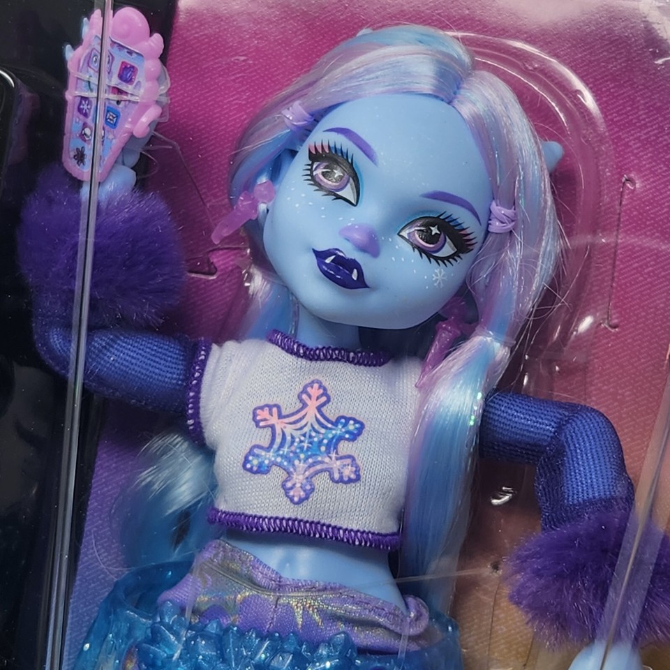 Monster High Doll Abbey Bominable Yeti Pet Mammoth Tundra G3 2023 Kids ...