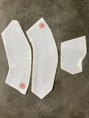 Yamaha 1988 YZ125 Perforated Tank Decals / Tank White Outs / Graphics ...