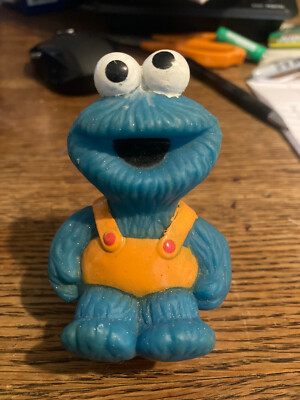 Sesame Street Vintage Weeble Wobble Cookie Monster TOY | eBay
