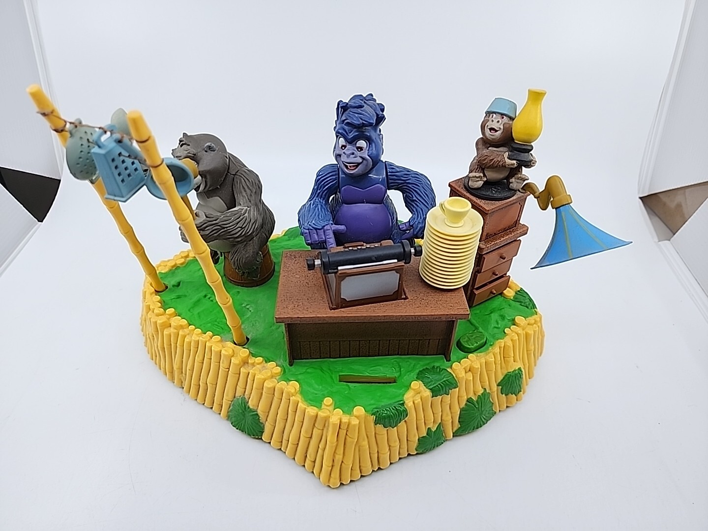 Rare Disney Tarzan Talking Electronic Coin Bank Toy Thinking Toy #67103 ...