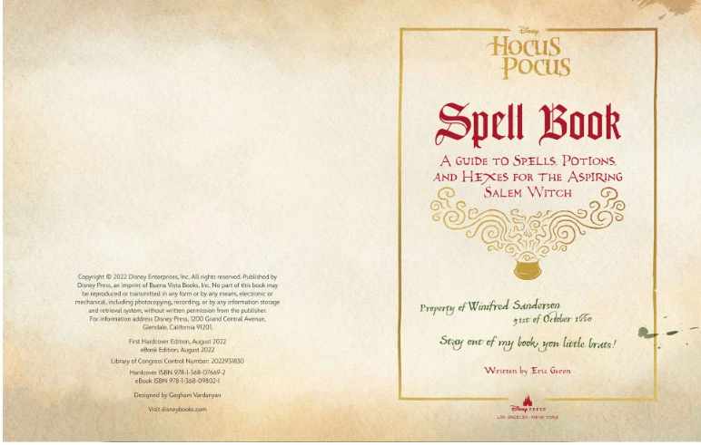 Hocus Pocus Spells