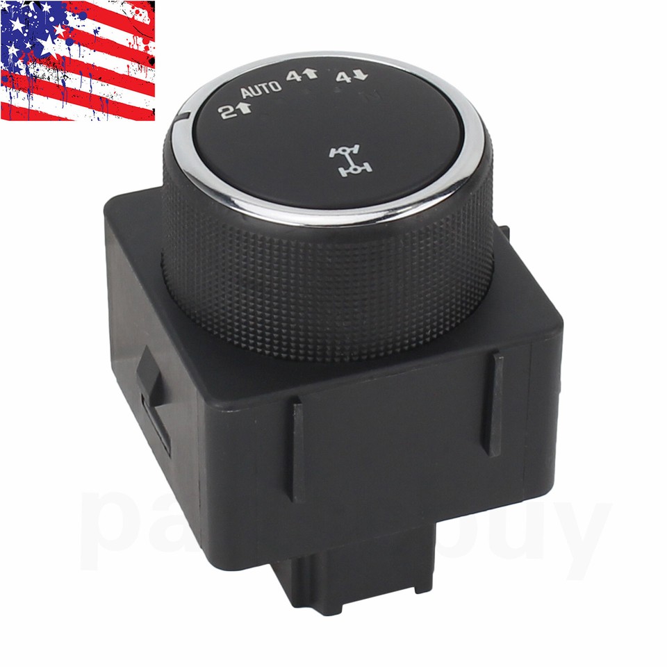 For 2008-2014 Chevrolet GMC 25878425 Transfer Case Selector Switch Knob ...