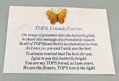 Vintage Collectible Enamel Lapel Pin: KOPS "TOPS FRIENDS FOREVER" NEW ...