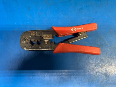 CK Tools 30028 Ratchet Crimping Pliers For Modular Plugs RJ45 RJ11 8P ...