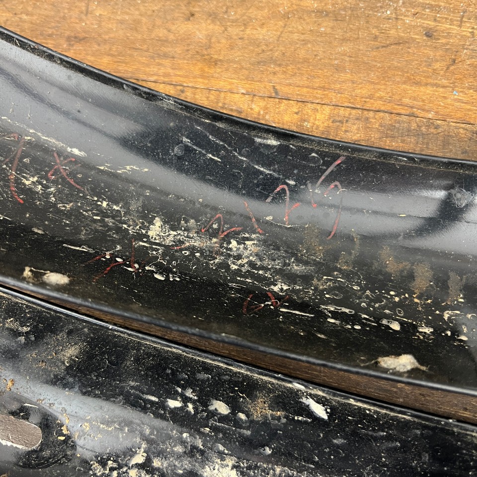 Vintage Balloon Tire Fender Set 26" Cruiser Klunker 3" Prewar Skip ...