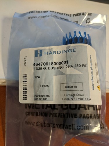 Hardinge TD25 Carbide Guide Bushing .124 | eBay
