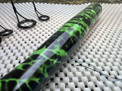 Fly Rod Grip, Fly Rod Handle, Custom Handle, Tidal Camo, Fishing Rod ...