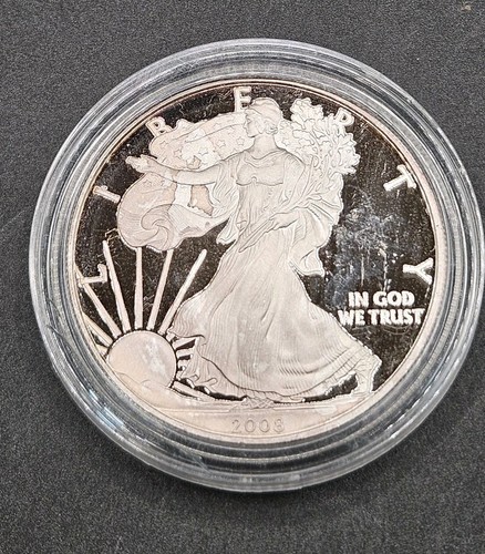 2008-W 1oz .999 Silver American Eagle Proof | eBay