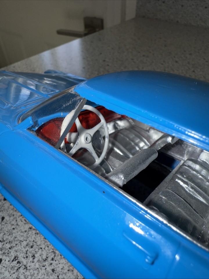 Vintage Blue Cox Gas Engine Buick Riviera Tether Car | eBay