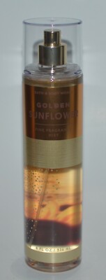 1 BATH & BODY WORKS GOLDEN SUNFLOWER FINE FRAGRANCE MIST BODY SPRAY 8OZ ...