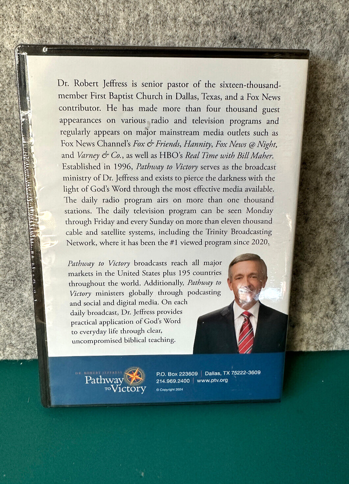 Robert Jeffress Live Israel 8 Powerful Messages Holy Land DVD MP3 ...