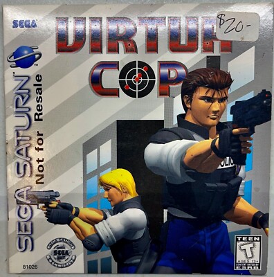 Virtua Cop (Sega Saturn) NFR Not For Resale Version 100868101588| eBay