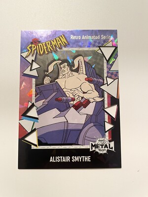 2021 Marvel Metal Spider Man Retro Animated Series Alistair Smythe #1 | eBay