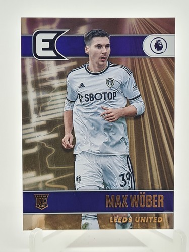 Max Wober 2022-23 Panini EPL Essentials Rookie Bronze #161 Leeds United ...