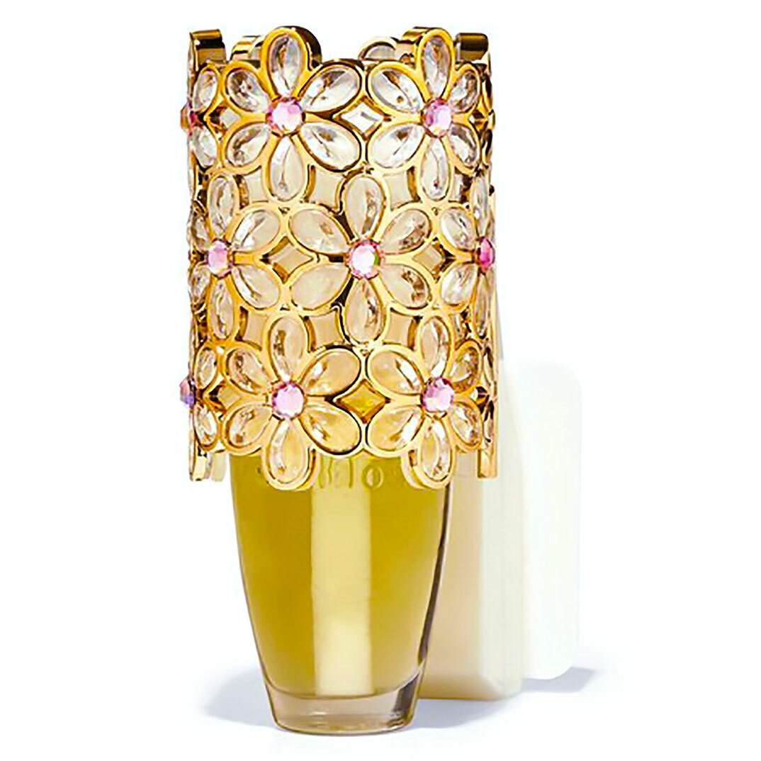 Wallflowers Gold & Pink Floral Bouquet Plug-in Home Fragrance Refill ...