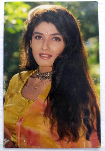 Bollywood Actress Actor Raveena Tandon Rare Old Original Post card ...