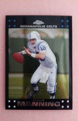 2007 Topps Chrome Peyton Manning #TC5 Indianapolis Colts | eBay