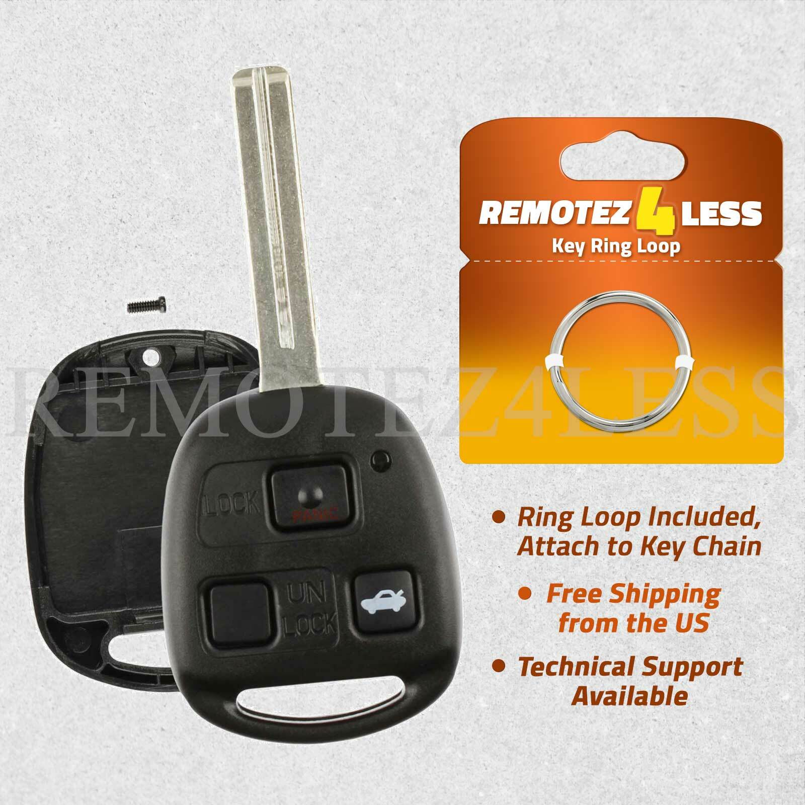 For 2004 2005 2006 Lexus ES330 Shell Case Cover Car Fob Key | eBay
