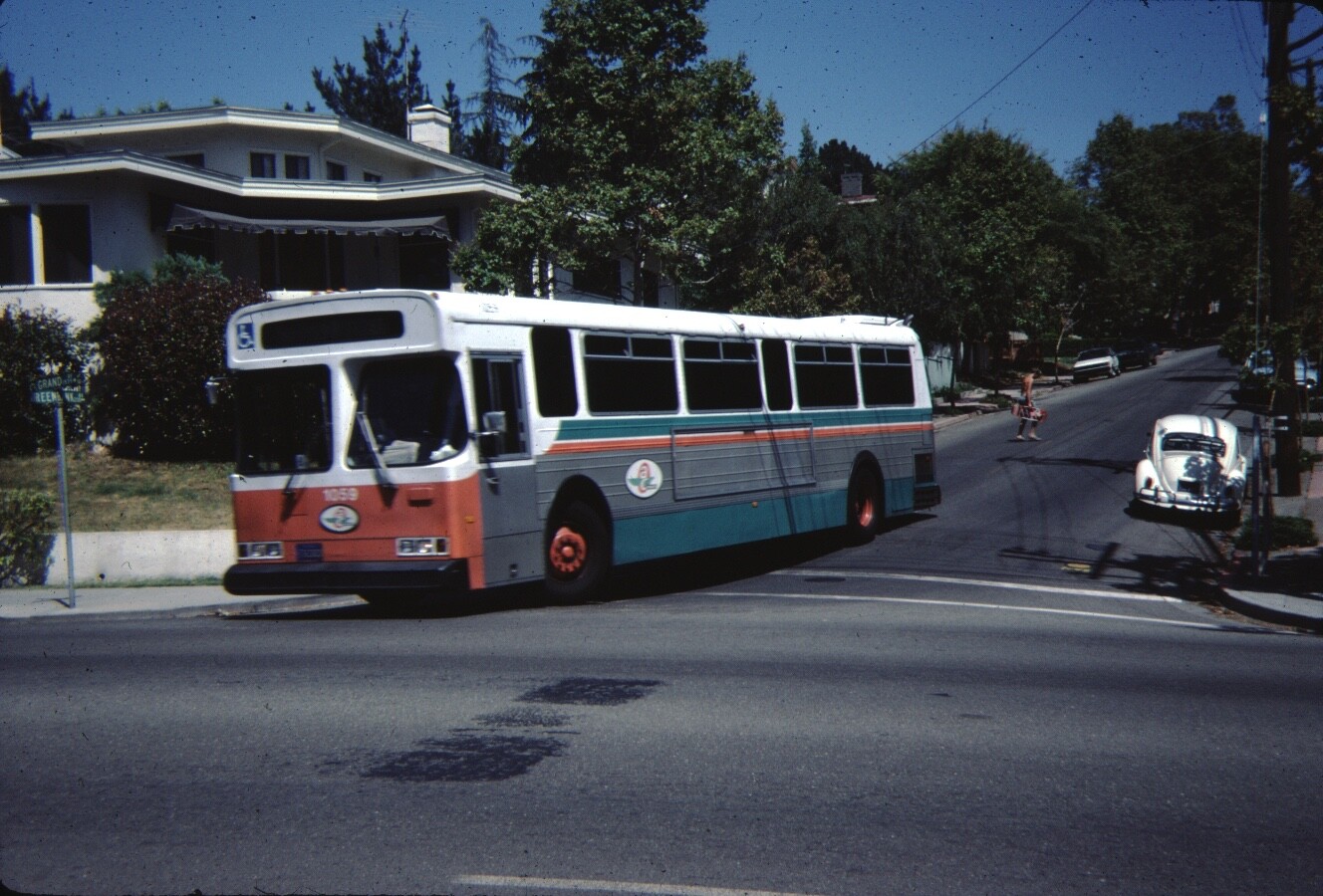 AC Transit Flyer bus Original Kodachrome Kodak slide | eBay